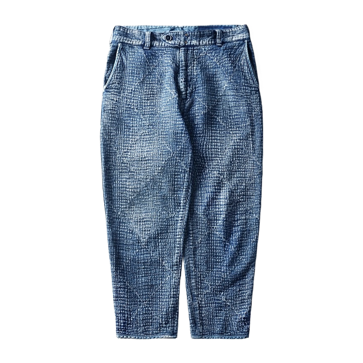 Indigo Dye Sashiko Chino Pants – Indigo Union