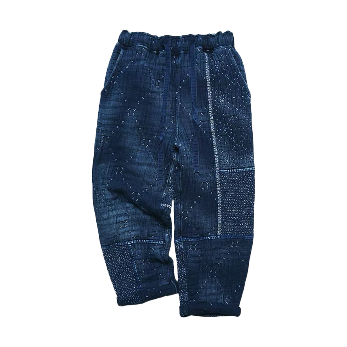 Indigo Dye Sashiko Starry Night Pants – Indigo Union